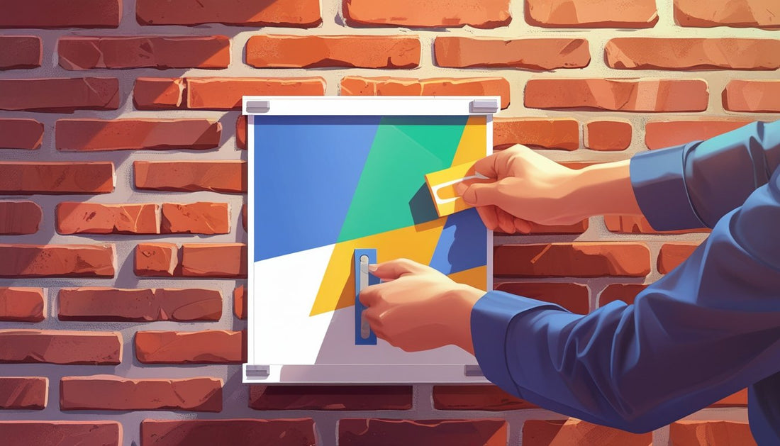 Brick Wall Poster Mounting: Secure, Damage-Free Methods for Every Surf ...