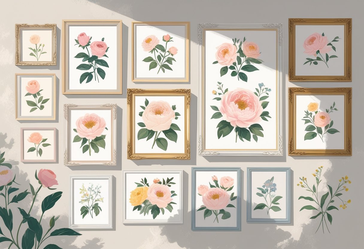 Floral Print Wall Gallery: Transform Your Space with Vibrant Decor ...