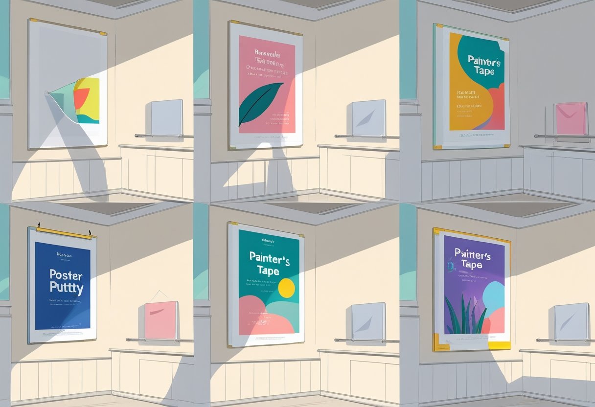 How to Hang Posters Without Damaging Walls — Friendly, Easy Methods fo ...