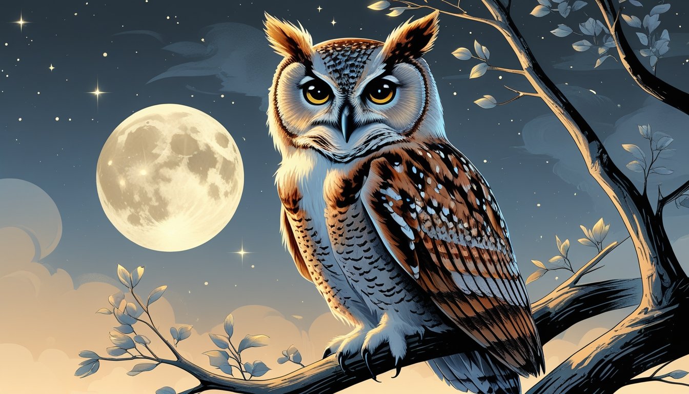 Owl Poster: Stylish Wall Art Ideas for Every Room – The Wild Rose Gallery
