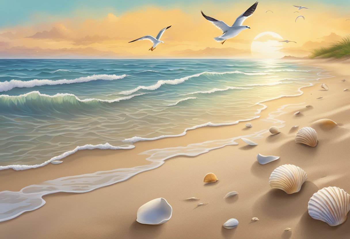 Sea Shore Print: Capturing the Essence of Coastal Landscapes – The Wild ...